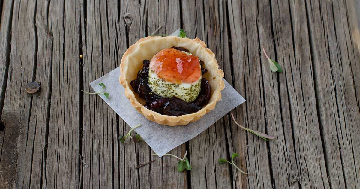 Crispy Cheese & Fig Jam Tarts | Rhodes Food Group