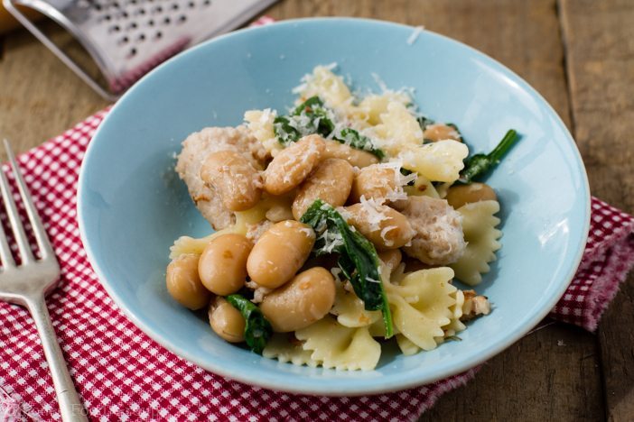 Spicy Sausage & Butter Bean Pasta | Rhodes Food Group