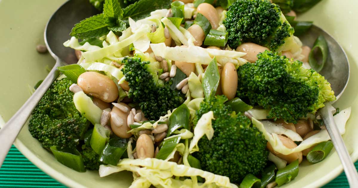 Broccoli & Butter Bean Salad | Rhodes Food Group