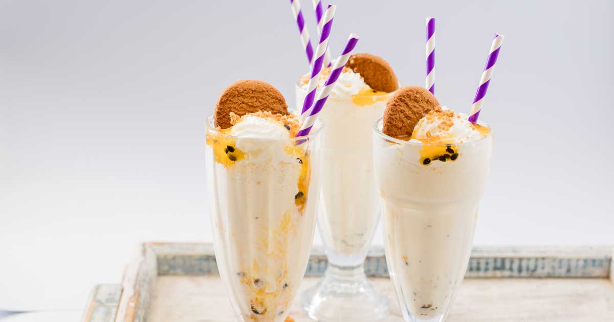 Gourmet Granadilla & Cookie Milkshake | Rhodes Food Group